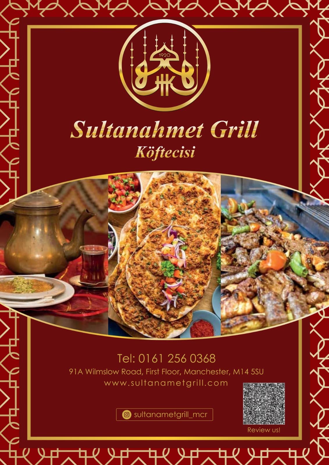 Main Menu - Sultanahmet Grill